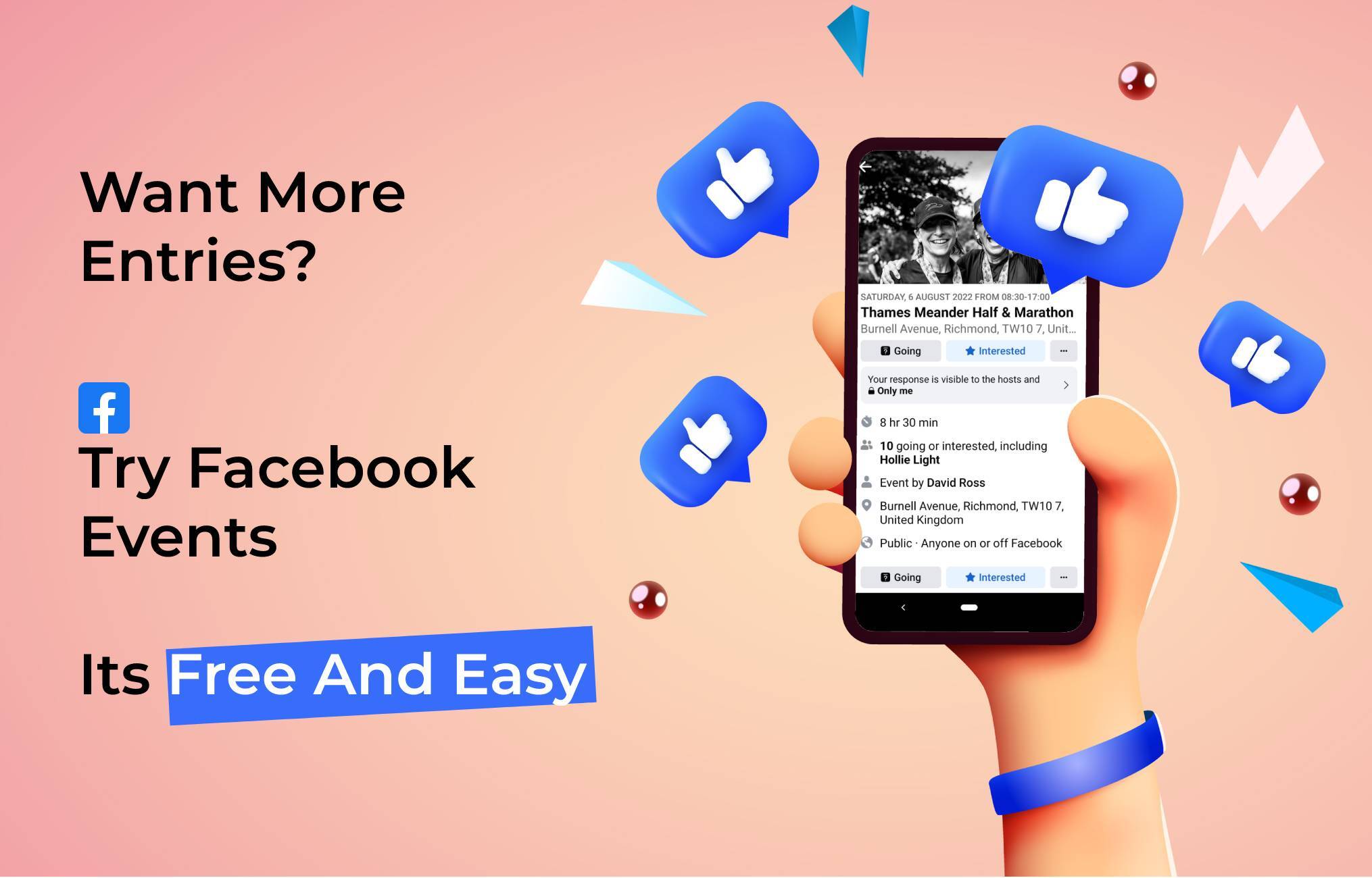 Want More Entries? Try Facebook Events It's FREE and EASY | Eventrac